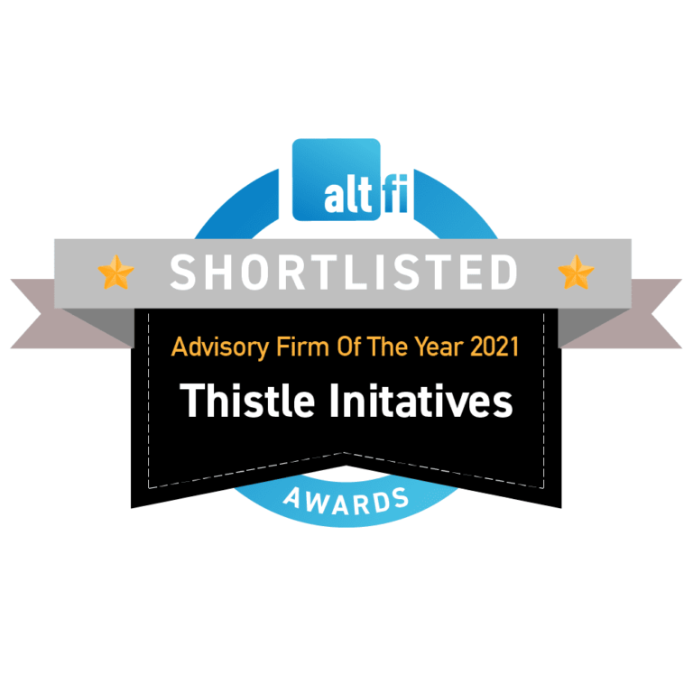 AltFi Awards 2021 – Thistle Initiatives shortlisted