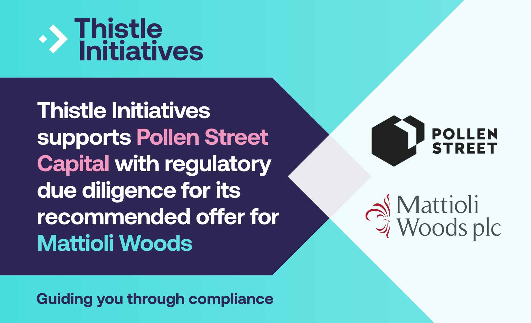 Thistle Initiatives supports Pollen Street Capital with regulatory due ...