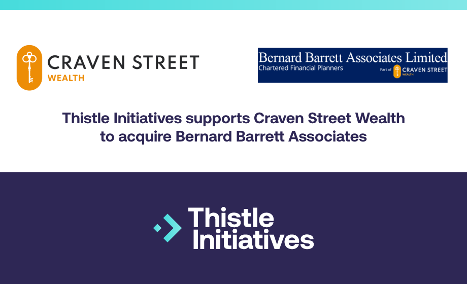 Supporting Craven Street Wealth To Acquire Bernard Barrett Associates